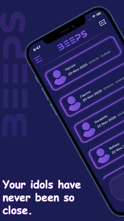 Beeps - Meet your Idols by Andrea Lorenzoni