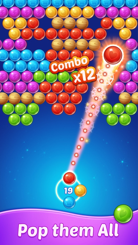 Bubble Shooter-Blast Pop Star App for iPhone - Free Download Bubble ...