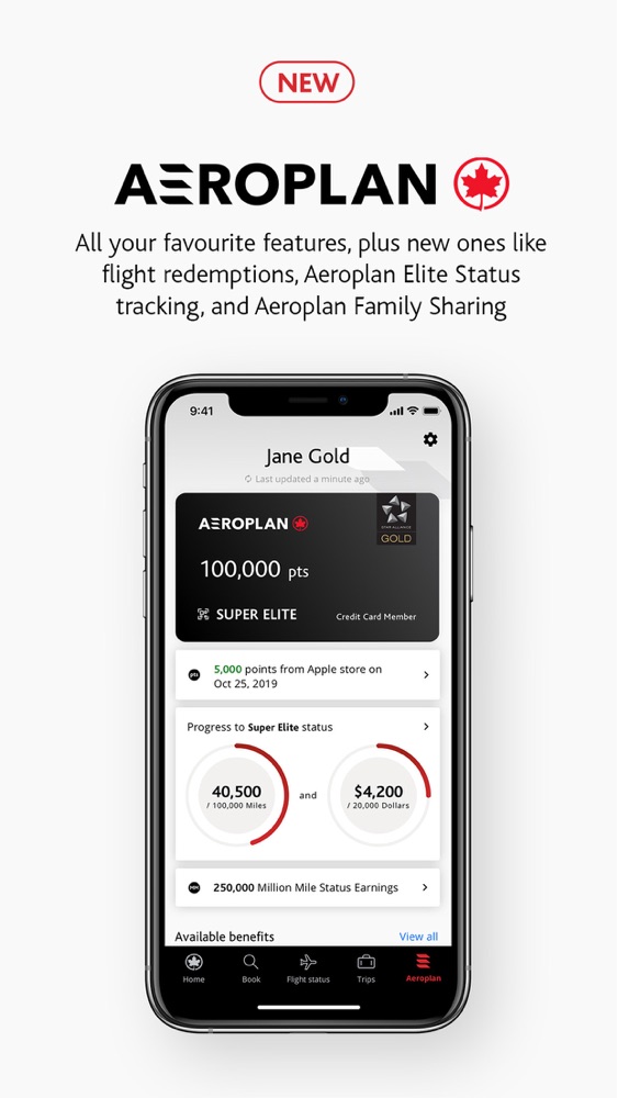 Air Canada + Aeroplan App for iPhone - Free Download Air Canada ...