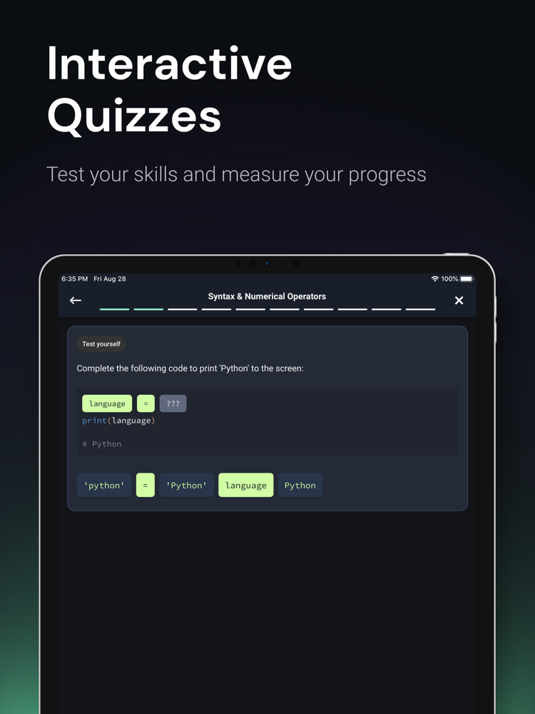 Enki: Learn Code & Data Skills App for iPhone - Free Download Enki ...