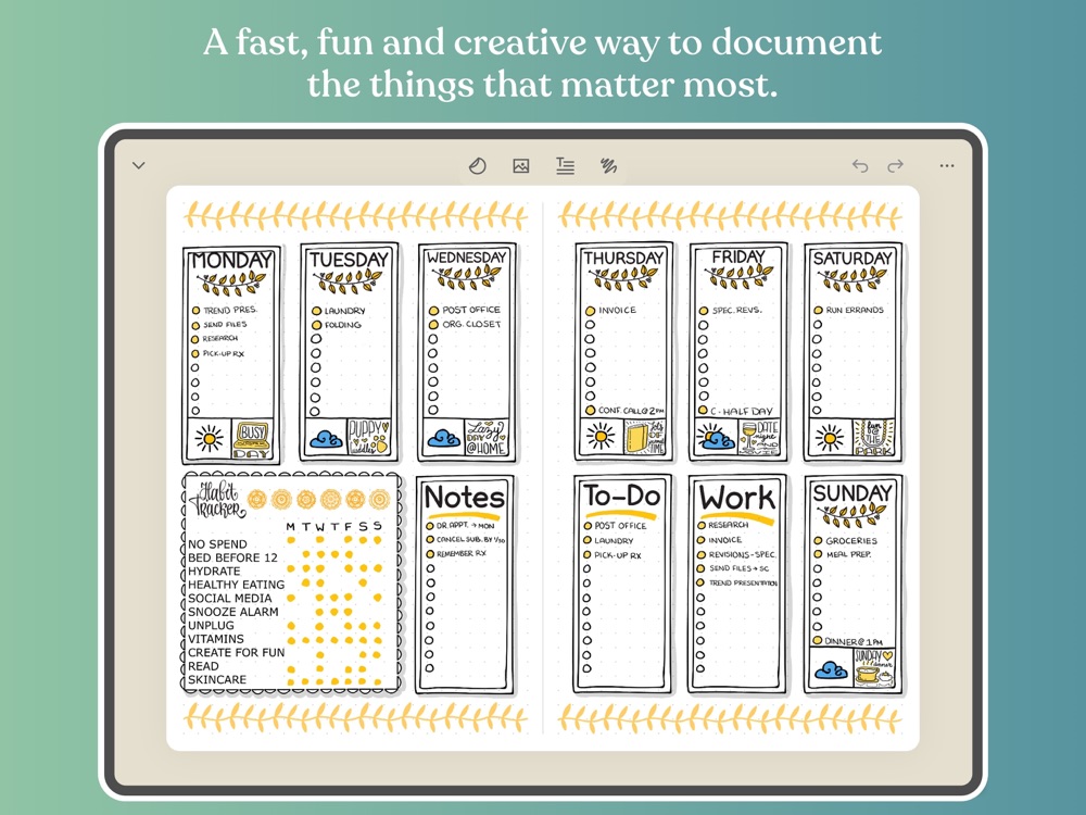 Zinnia Journal Planner App For IPhone Free Download Zinnia Journal 