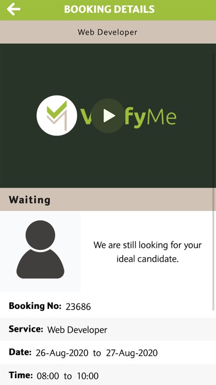 VerifyMe Client by Landry Mutombo