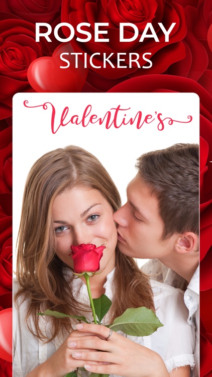 Rose Day Stickers By Suneel Gupta