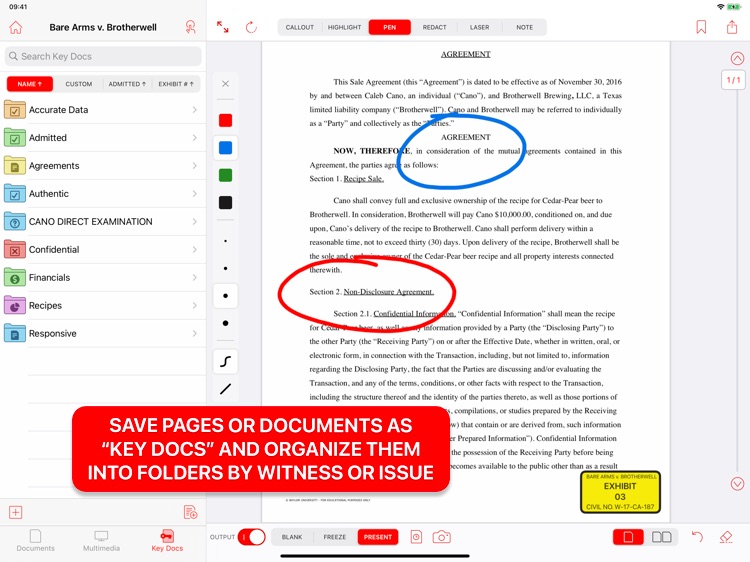 TrialPad - Trial Presentation by LIT SOFTWARE, LLC