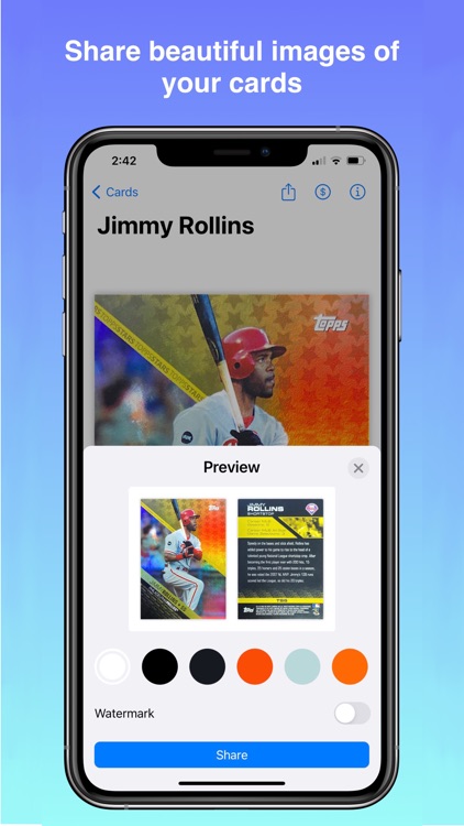 Cardstock: Sports Card Scanner by Open Brace