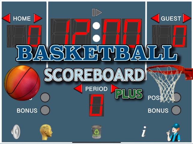 Basketball Scoreboard Template