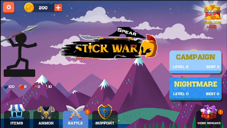 Stick Wars Spear by Ayse nur Celep