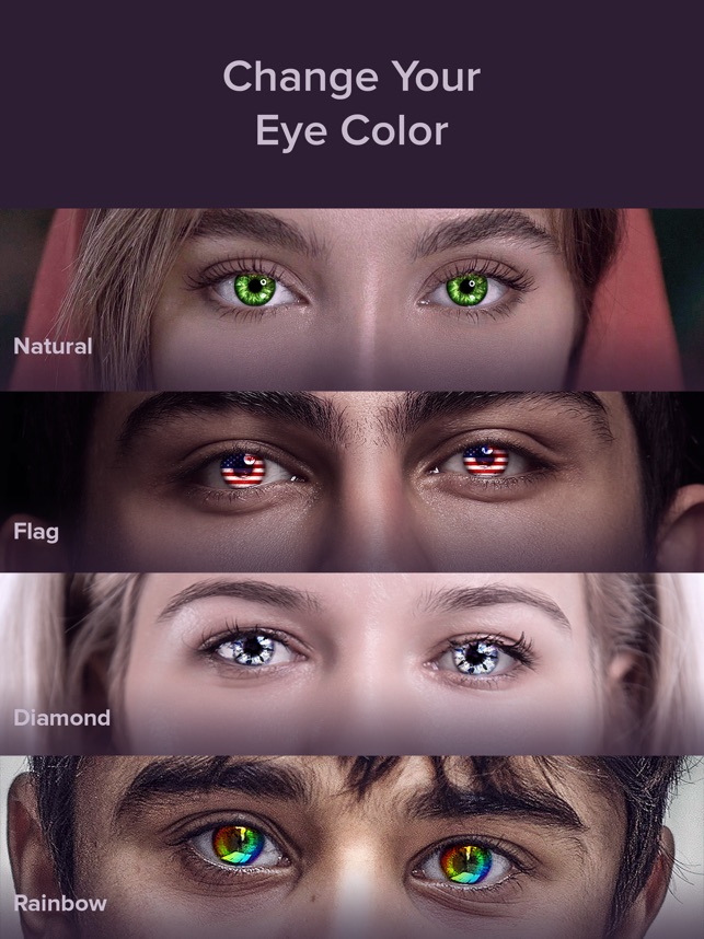 Different Natural Eye Colors