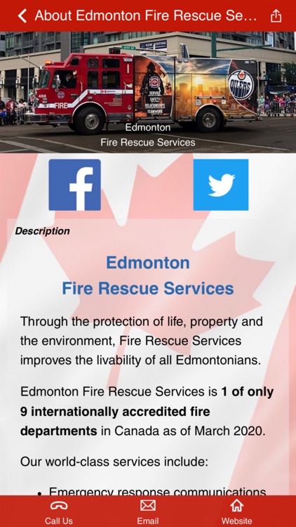 Edmonton Fire Rescue Services by Edmonton Fire Dept Headquarters