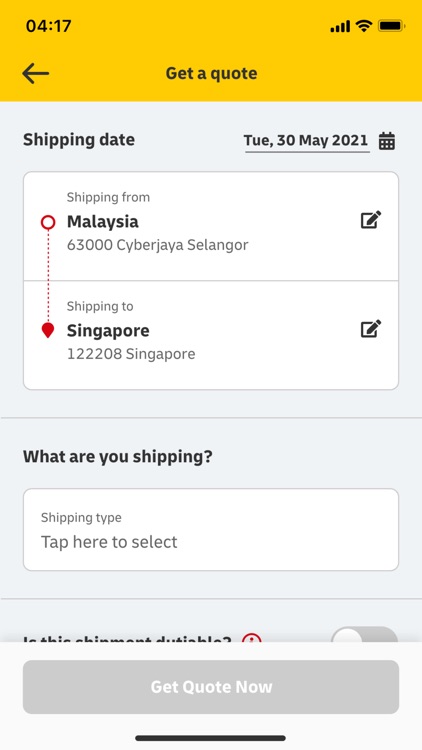 DHL Express Mobile App by DHL Express