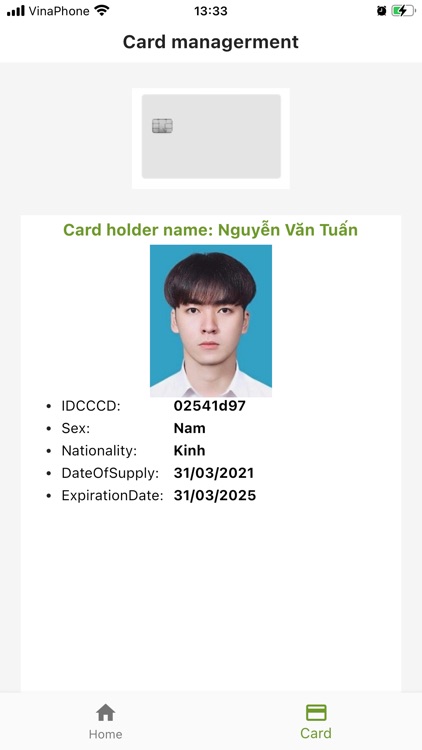 Smart Card Management by pham van thuan