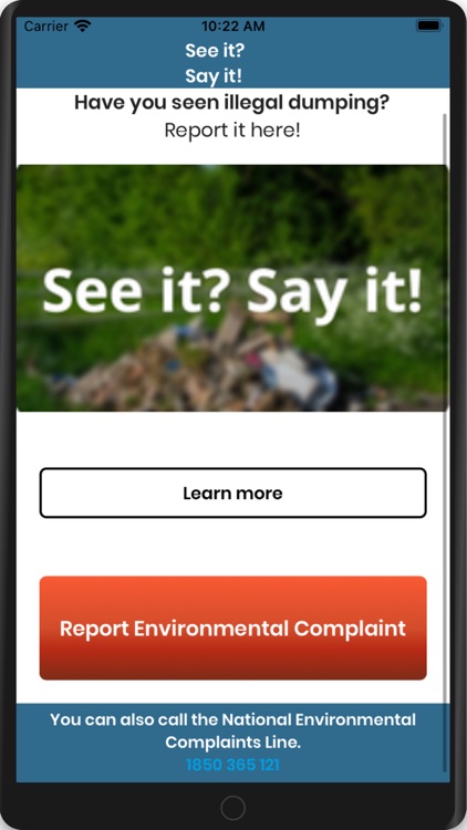 See it? Say it! by Environmental Protection Agency Ireland (EPA)