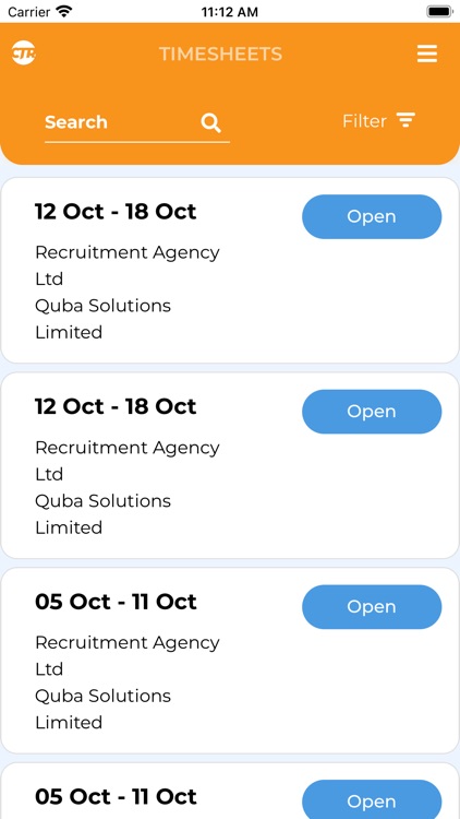 CTR Construction E Timesheets by Vocala