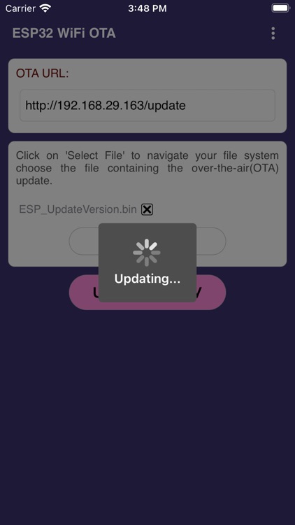 ESP32 WiFi OTA by Gopi Gadhiya