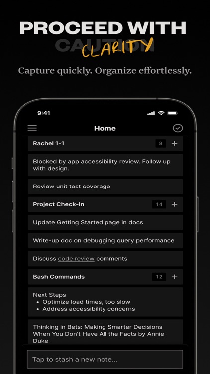 Stashpad Lists by Stashpad