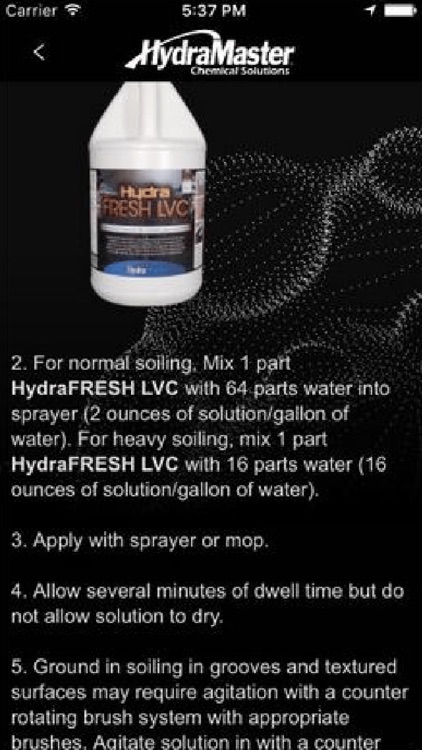 HydraMaster Chemical Guide by HydraMaster LLC