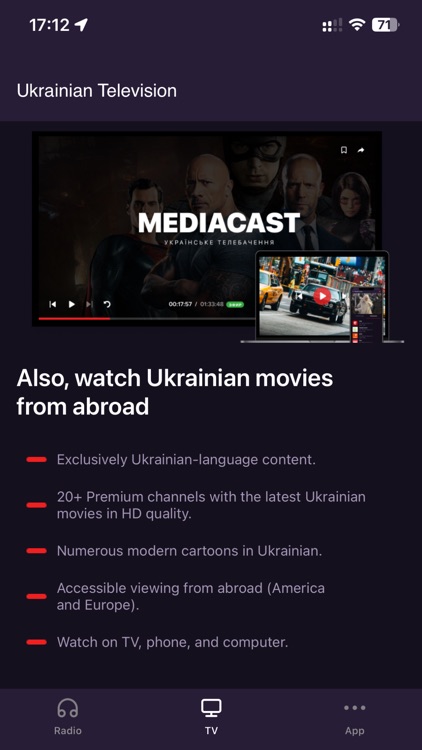 Ukrainian Radio by Mediacast by Mediacast