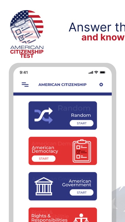 American Citizenship Test by Alexis camue