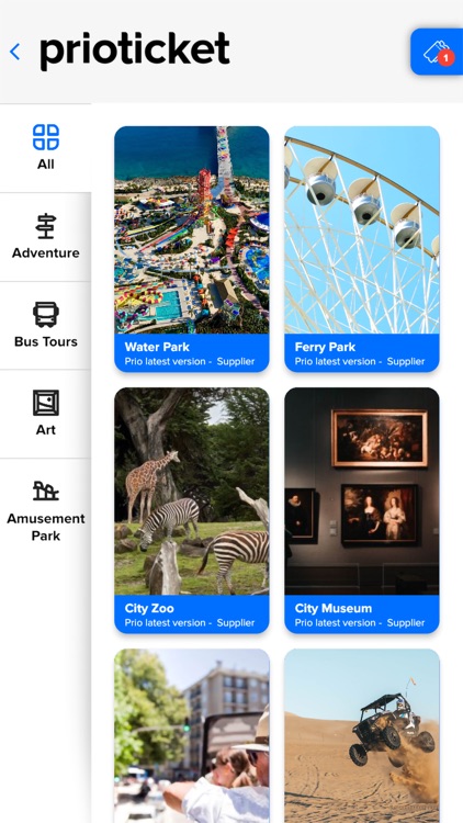 Self Service Terminal by PrioTicket Ltd.