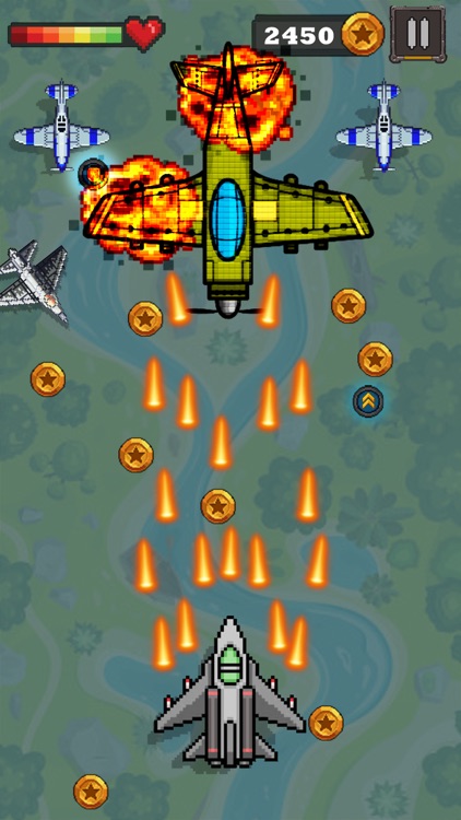 Galaxy Airplane Shooting Games by Muhammad Aniq