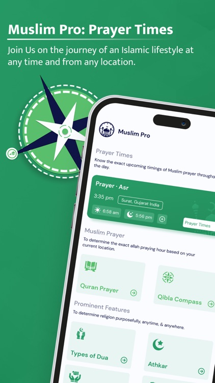 Pro Muslim: Prayer Times by Ankur Dhameliya