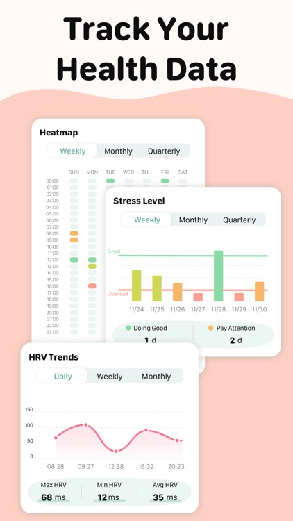 Stress Tracker: HRV Monitor by 登梅 杨