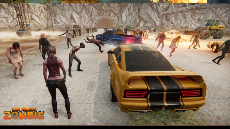 Zombie Car Crash Drift Zone by art ivanov