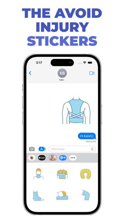 The Avoid Injury stickers by TERA LTD, TOV