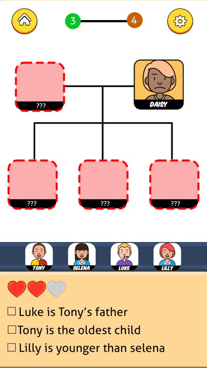 Family Tree Logic Puzzle Games by Tamoor Farid