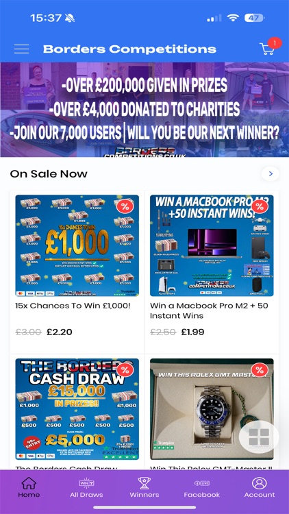 Borders Competitions by Borders Competitions