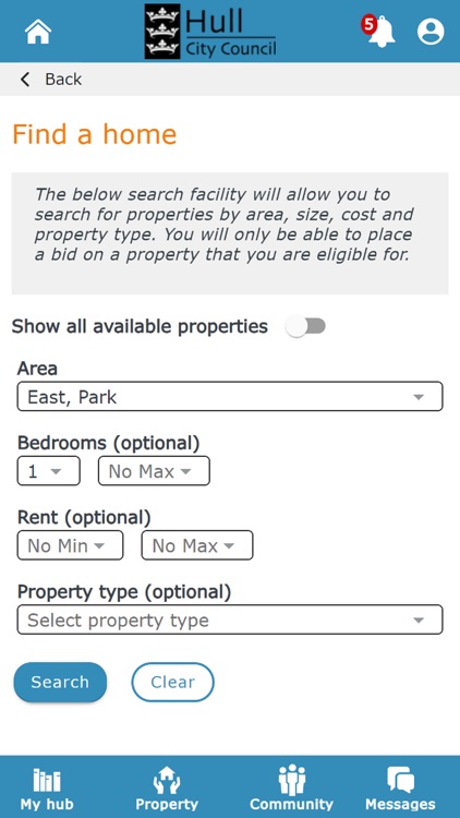 myHousing Hull by NEC Software Solutions UK Limited