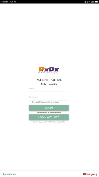 RxDx PatientPortal by TrioTree Technologies