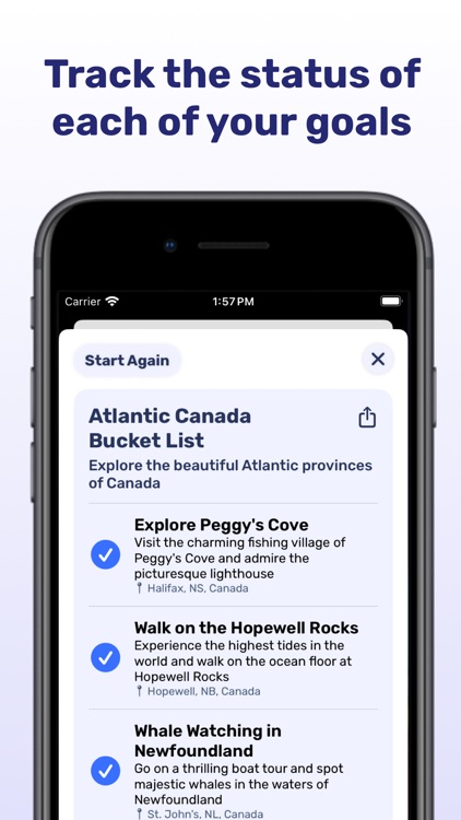 Söka: AI Bucket List Generator by App Deco Studio Inc.