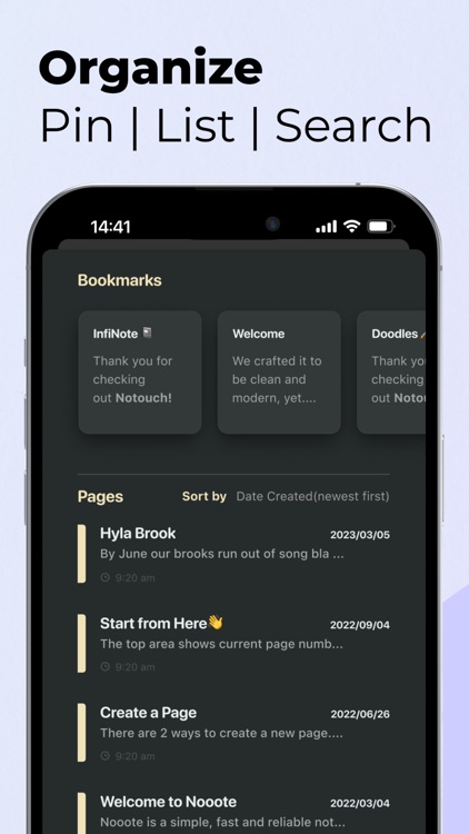 Nooote - flippable notes by Heqing Ya