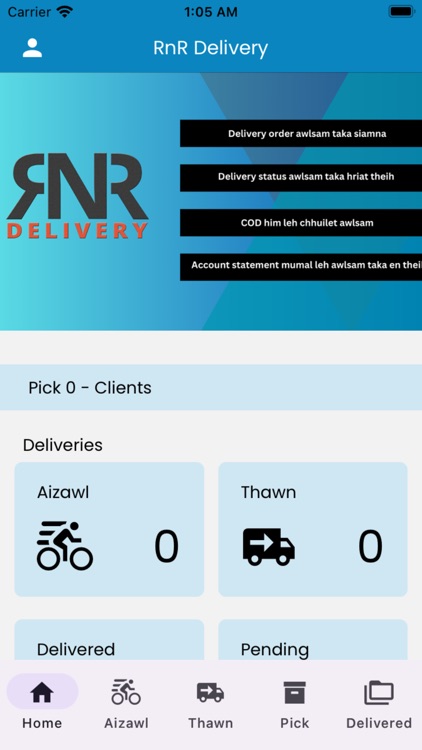 RnR App for Delivery Partner by HLDL Solutions Private Limited