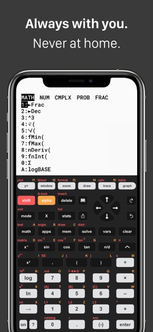 Graphing calculator app store