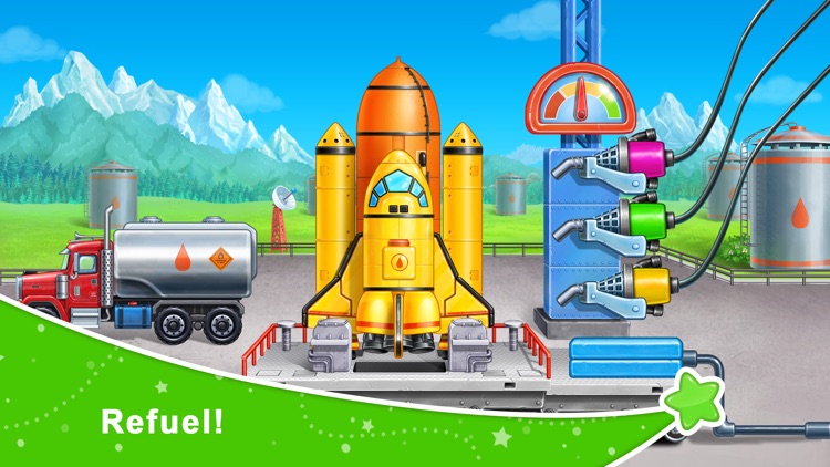 Rocket games space ship launch by GoKids!