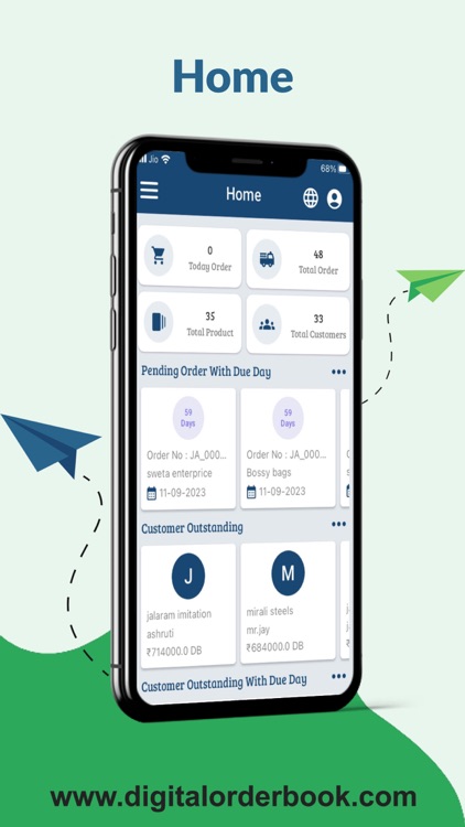 Digital Order Book by Piyush Devda