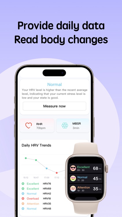 Stress Monitor & HRV Tracker by 小珍 田