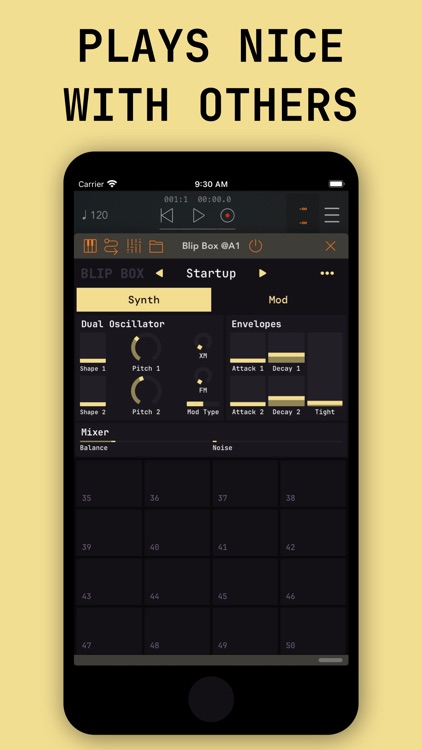 Blip Box — Drum Synth by Sketch Audio, LLC
