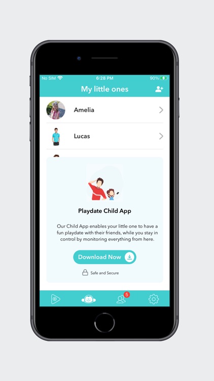 Playdate: Secure family chat by 4 Screen Media, Inc.