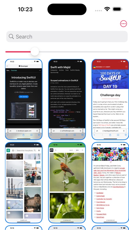 SnapMark. Screenshot: Bookmark by Pierre Stanislas