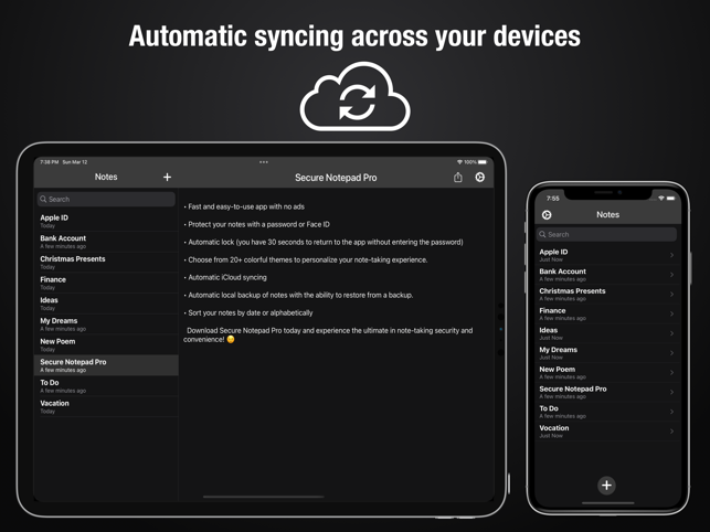 【iOS APP】Secure Notepad Pro 安全記事本專業版 – Dr.愛瘋 APP Navi