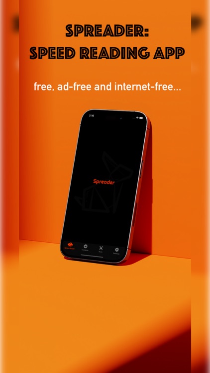 Spreader: Speed Reading App by Berat Ridvan Asilturk