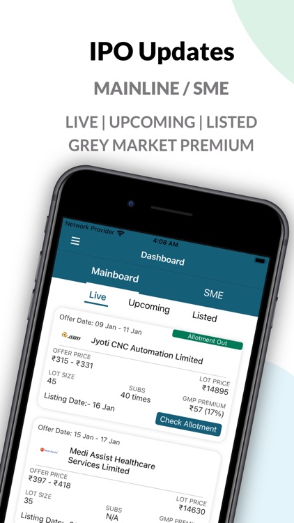 IPO Market - Status,Info, GMP by sohan vanani