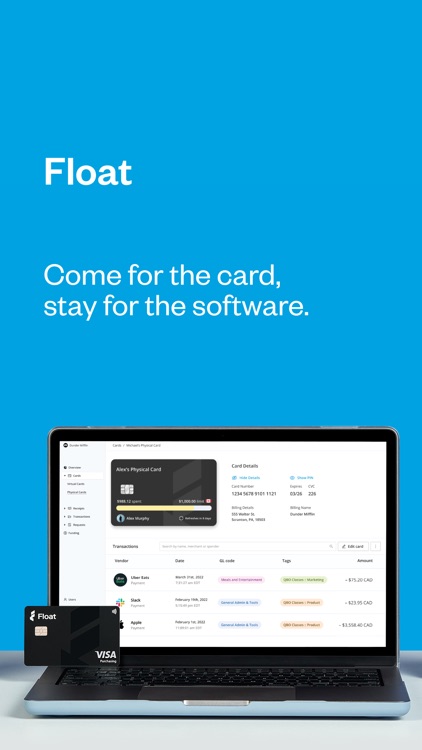 Floatcard by Float Card