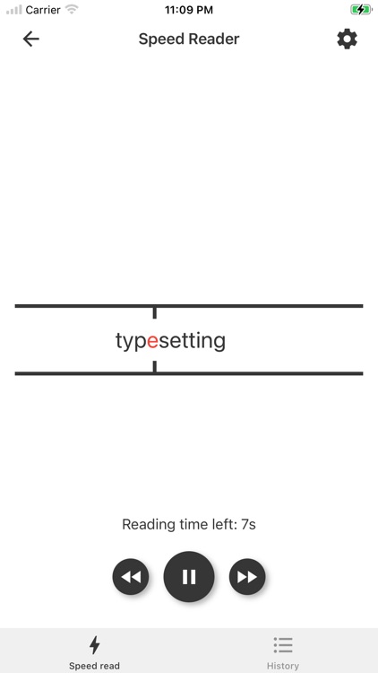 Speed Reader for Speed Reading by Niklas Baudy