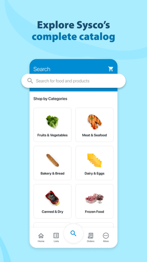 Sysco Shop for iPhone - APP DOWNLOAD