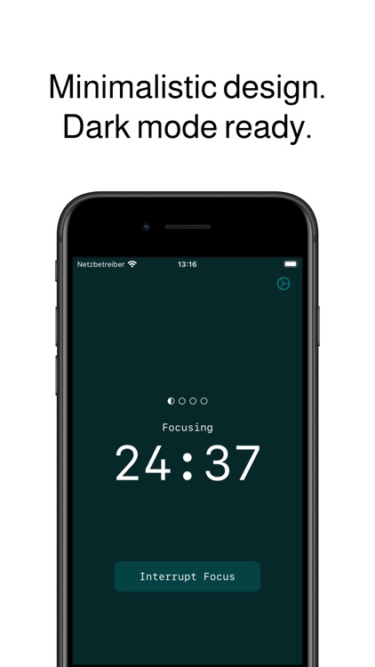 Fokus - Minimal Pomodoro Timer by Andreas Schultz