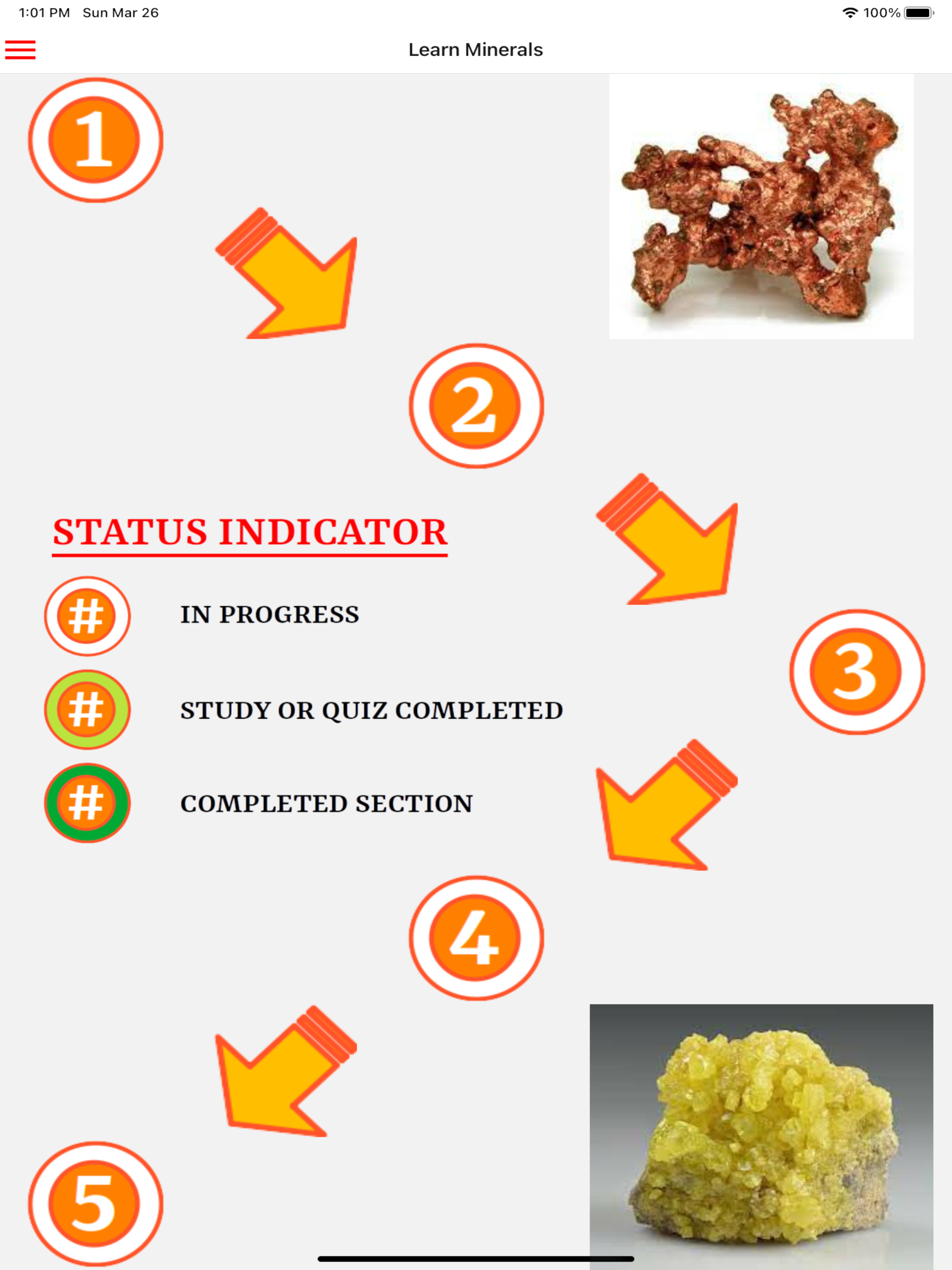 Learn About Minerals - Reviews, Revenue and Downloads - Apple App Store - Israel